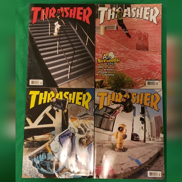 Thrasher | Other | Thrasher Magazine Issues January February March ...